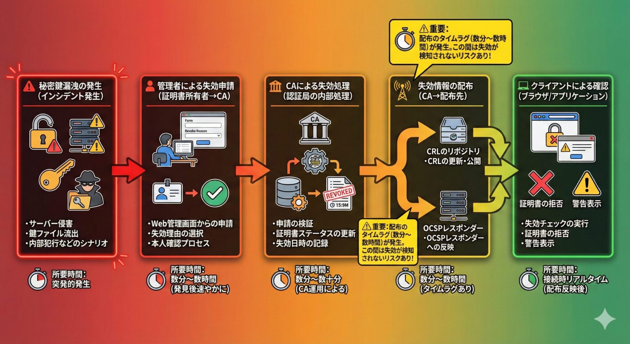 OCSPとCRL徹底解説！証明書の失効確認方法とOCSPステープリングの仕組み - BKサクセス