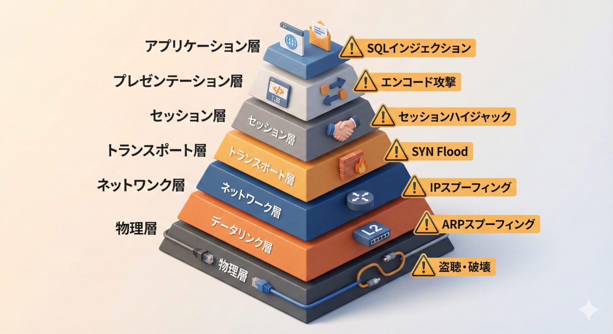 【ネットワーク基礎】OSI参照モデルとTCP/IPを完全理解｜セキュリティの「地図」を手に入れる - BKサクセス